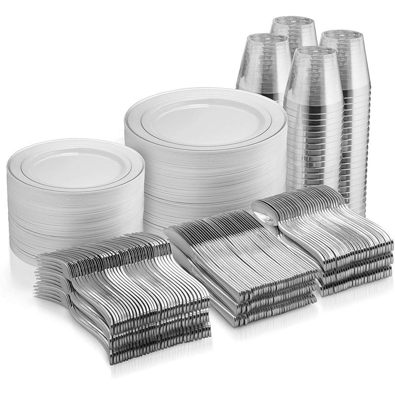 Seseno Party Supplies Kit For 100 Guests Reviews Wayfair seseno-party-supplies-kit-for-100-guests-reviews-wayfair